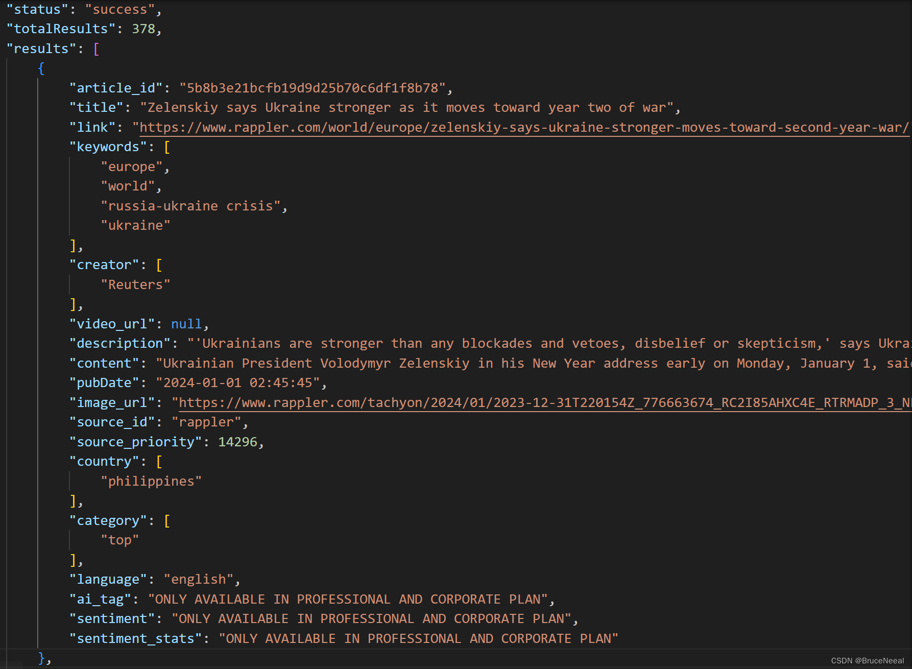 用几个新闻聚合平台API获取新闻文本数据（python版本）_newsapi-CSDN博客