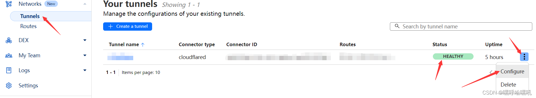 CF tunnel内网穿透-CSDN博客