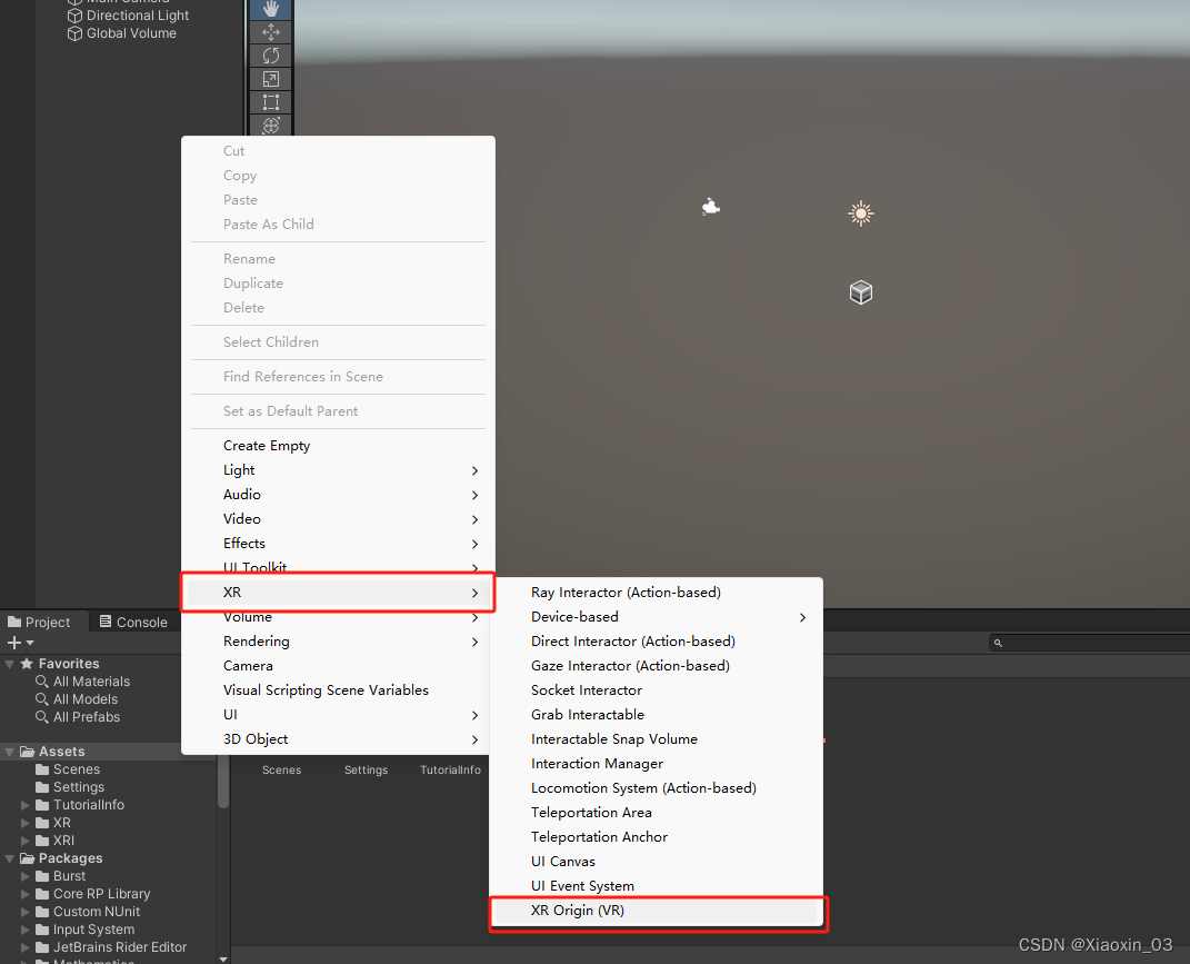【Unity】简易配置可运行的VR项目_unity的openxr配置-CSDN博客