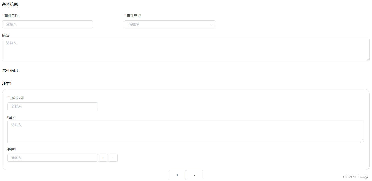 vue中el-form通过v-for实现多层嵌套动态表单_el-form v-for-CSDN博客