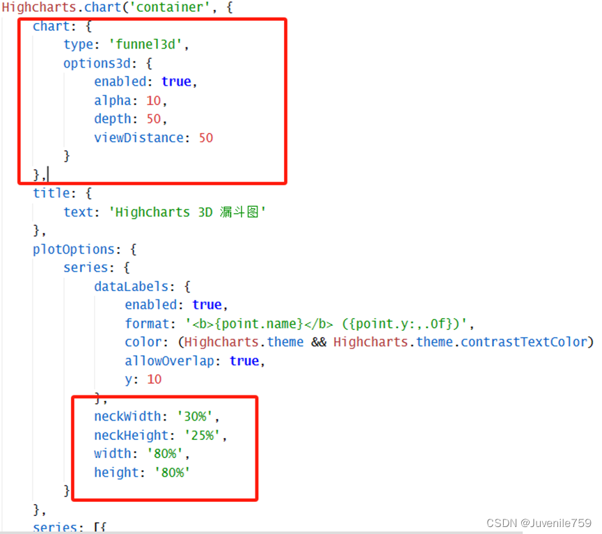 Highcharts 3D漏斗图和3D金字塔图_highcharts missingmodulefor: pyramid3d-CSDN博客