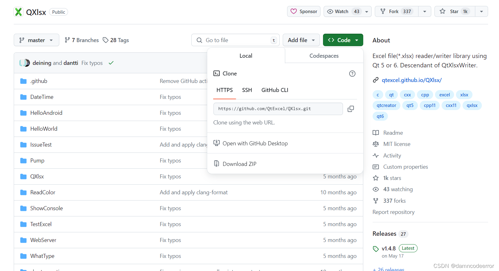 Qt6添加第三方QtXlsx库及qmake和Cmake的配置方法（Windows编译通过）_qt6 xlsx-CSDN博客