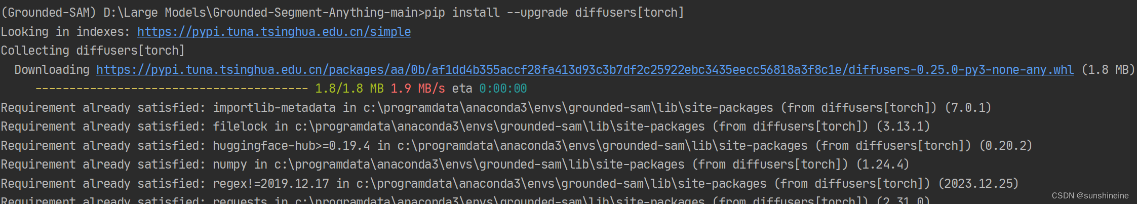 Grounded Segment Anything环境配置-CSDN博客