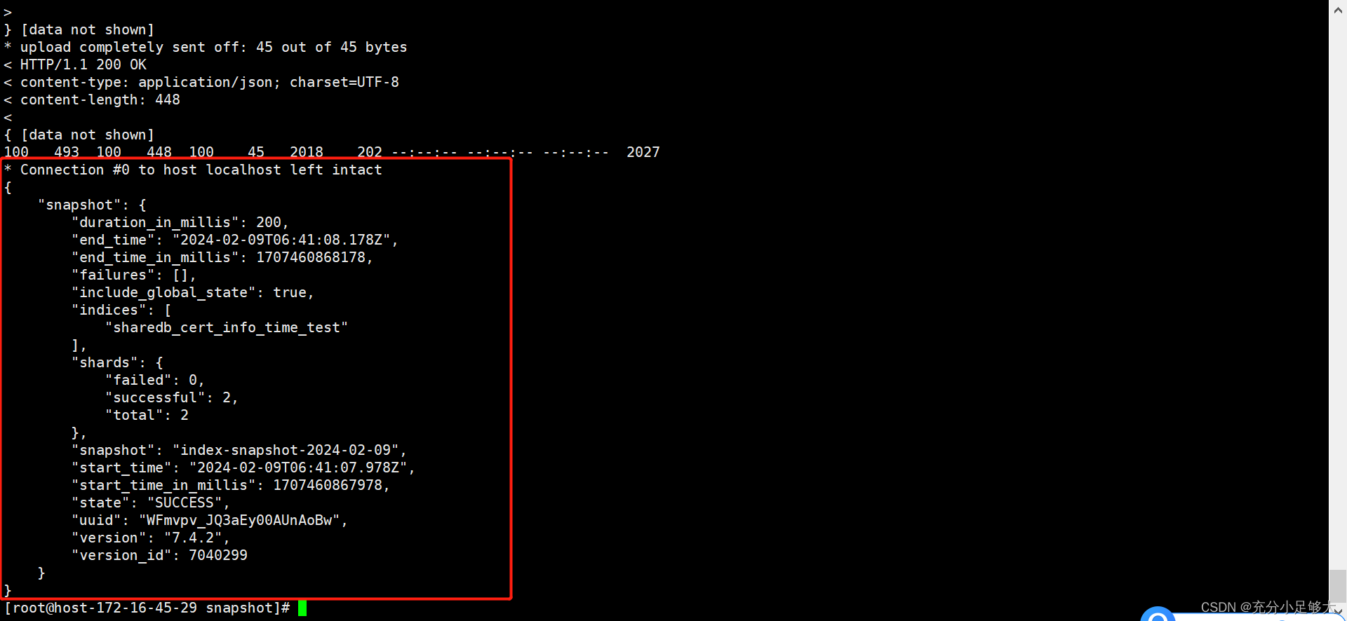 【笔记】Elasticsearch snapshot（快照）数据迁移_es snapshot-CSDN博客