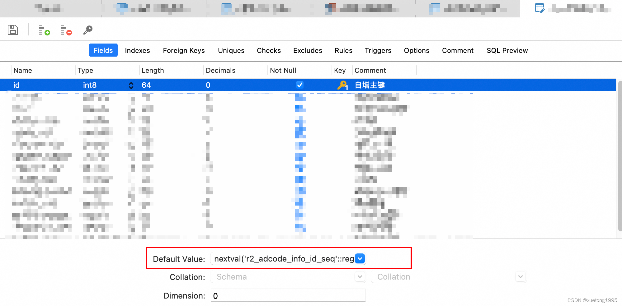 Postgresql建表主键自增实现pgsql建表语句主键自增 Csdn博客 3758