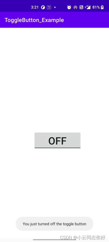 Android 中的 Togglebutton — 是什么以及如何使用。android Togglebutton Csdn博客