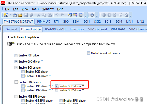 配置TMS570 SCI输出_tms570串口打印-CSDN博客