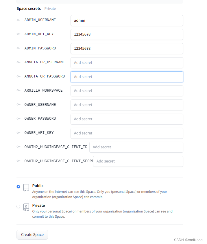 Hugging Face space 快速部署 Argilla_argilla 使用-CSDN博客