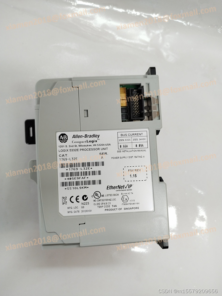 A-B 1769-L32E 控制系统模块_ab l32e版本与编程软件-CSDN博客