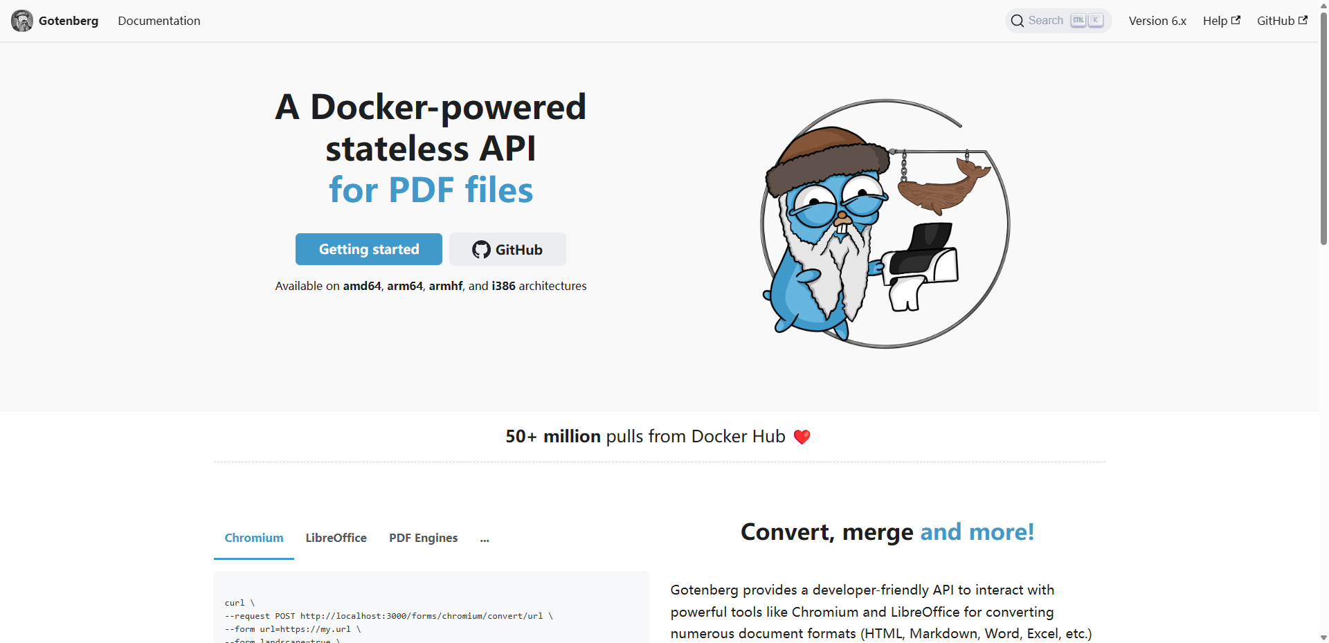 超实用工具分享！Gotenberg，让你的文档转换PDF无缝对接_gotenberg的使用-CSDN博客
