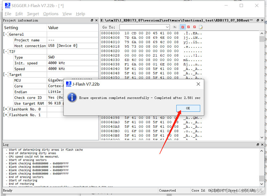 MCU通过Jflash烧录MCU程序_怎么通过jflash烧完程序能运行-CSDN博客
