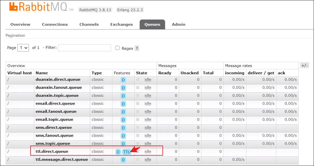 RabbitMQ篇——深入理解RabbitMQ的过期时间TTL，一篇文章帮你拿下！_linuxrabbitmq设置队列信息的过期时间-CSDN博客