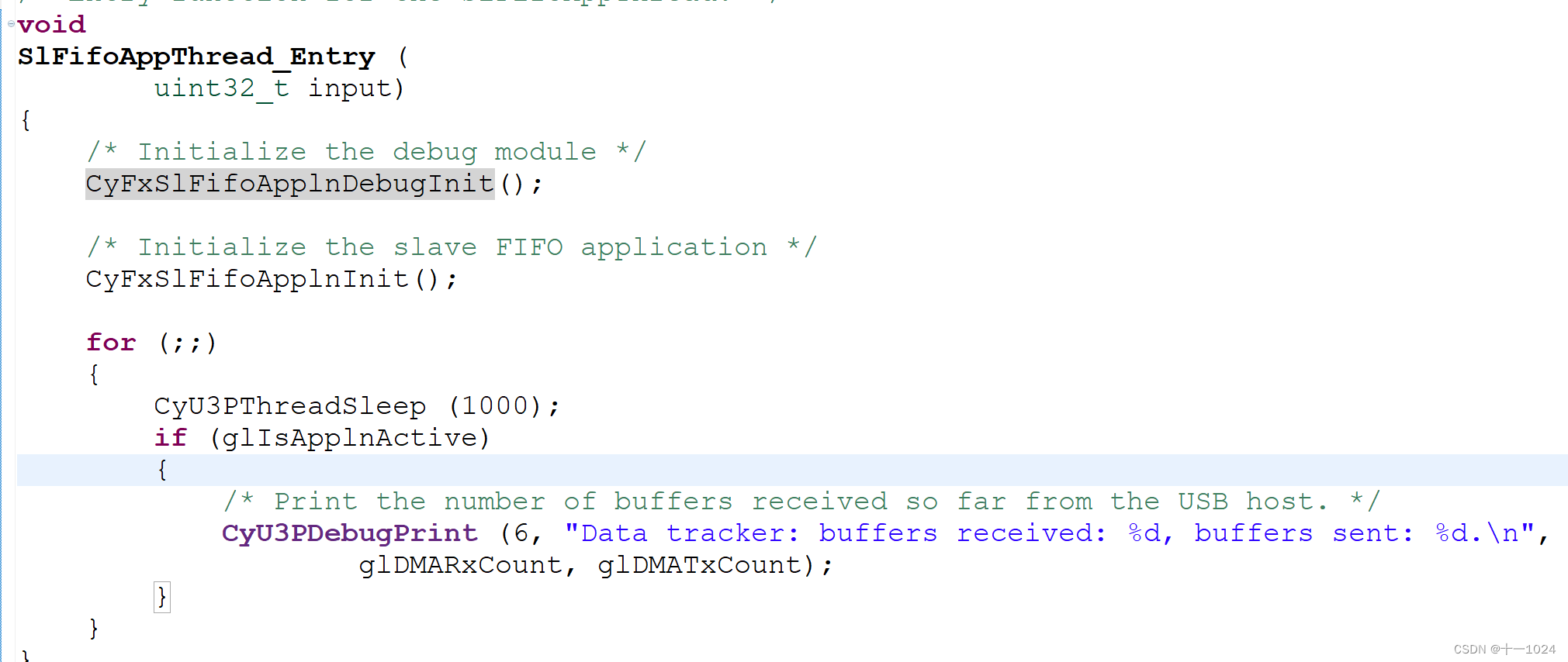 CYusb3014 应用笔记2-FX3 固件结构-CSDN博客