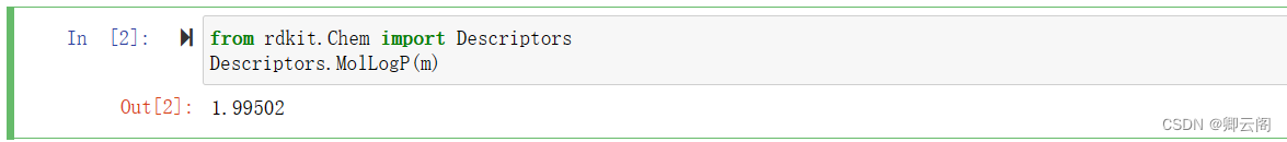 【bioinformation 9】RDKit_rdkit smiles求分子量-CSDN博客