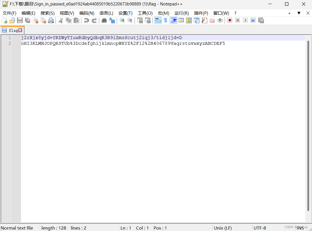 NSSCTF CRYPTO 题解（二）_[afctf2018]vigen猫re-CSDN博客