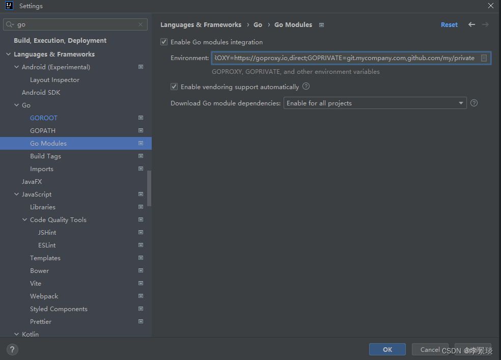 Go安装和开发环境搭建