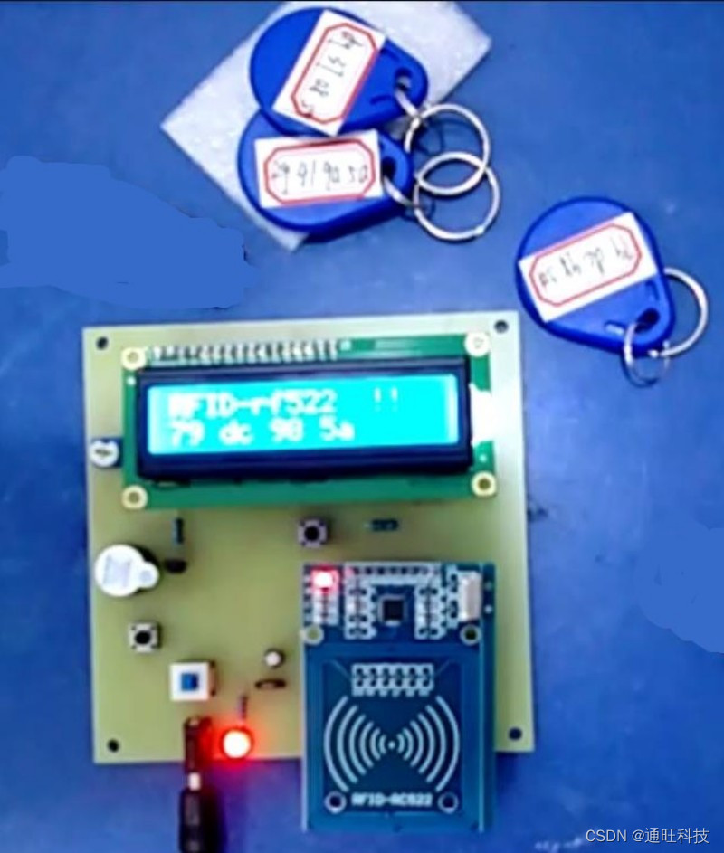 基于51单片机智能射频RFID刷卡读卡器卡号获取系统设计19-866_51单片机读卡器-CSDN博客