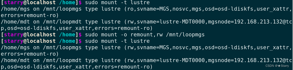 VMware RedHat/Centos部署lustre文件系统（MGS/OST/Client）_lustre如何对mgs进行配置-CSDN博客