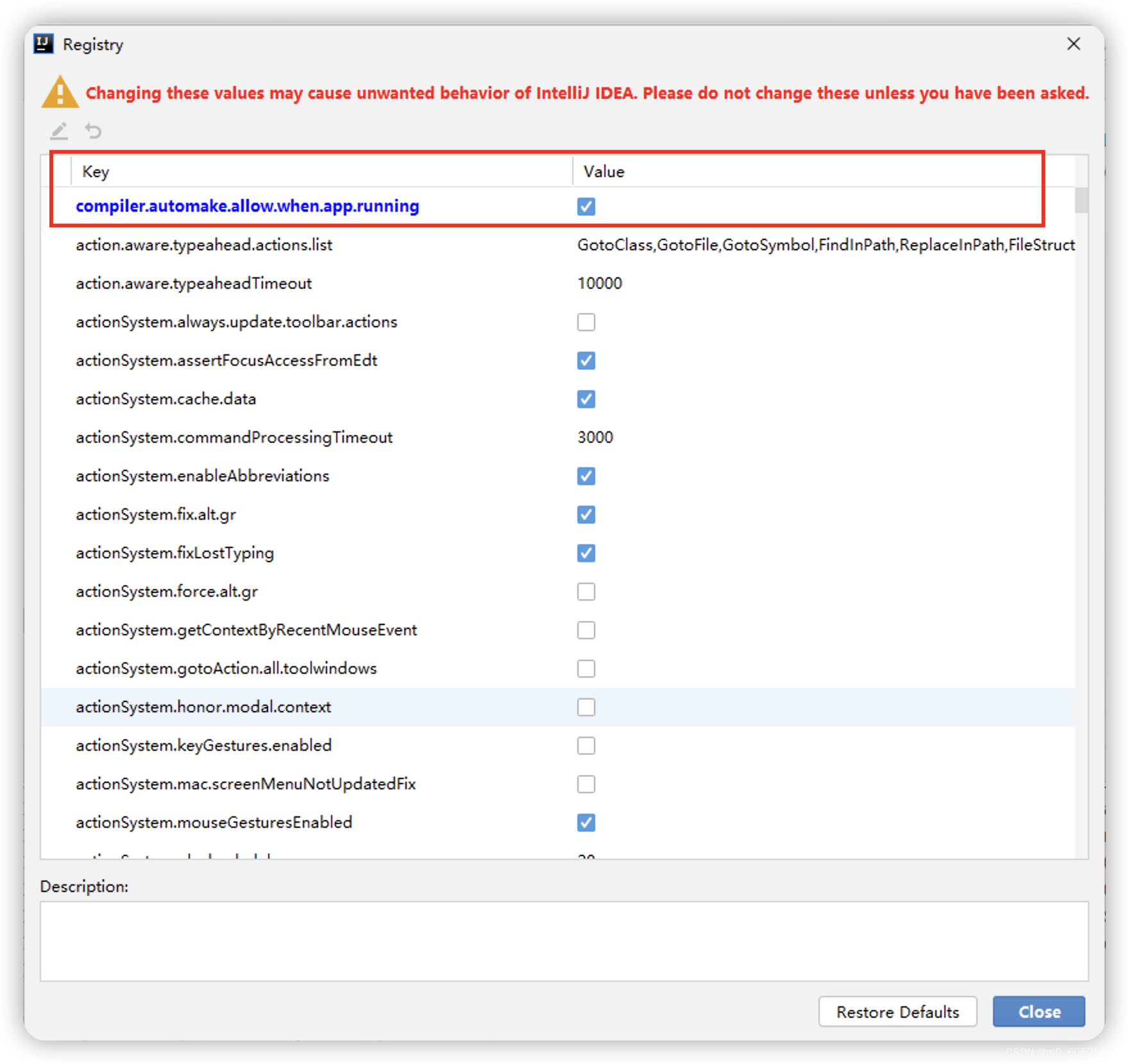 idea热部署设置“ ctrl+alt+shift+/ ”快捷键无法打开_idea热部署设置快捷键-CSDN博客