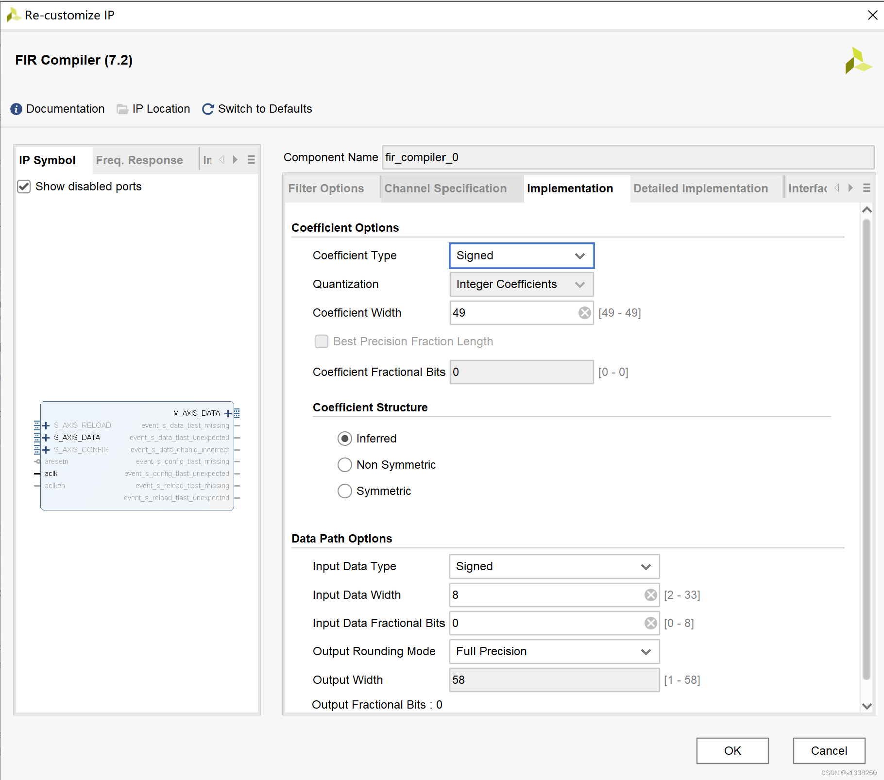 Vivado和Matlab联合的成型（根升余弦）滤波器设计_成型滤波器设计-CSDN博客