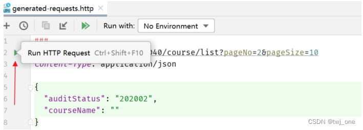 IDEA中插件Httpclient的使用_idea httpclient-CSDN博客