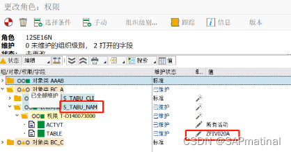 SAP ABAP 如何使用角色控制到SM30的修改权限_sap sm30-CSDN博客