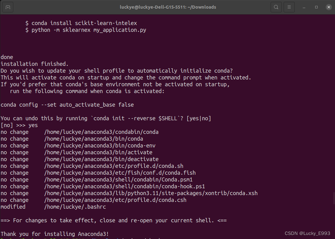 Ubuntu 20.04 Anaconda3 环境配置与常用命令_ubuntu20.04 anaconda 环境变量-CSDN博客