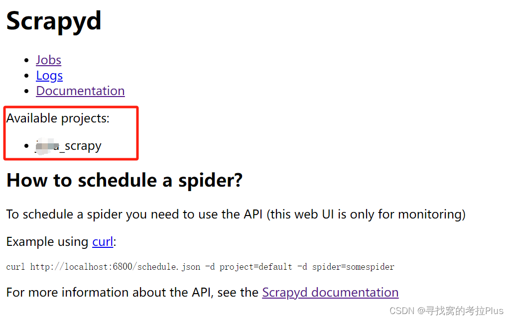 scrapy部署教程_scrapyd-deploy-CSDN博客