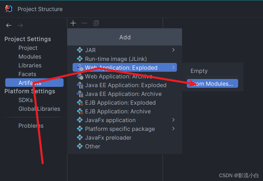 最新版IDEA:Add web Framework Support步骤/构建JavaWeb项目步骤_idea add framework support-CSDN博客
