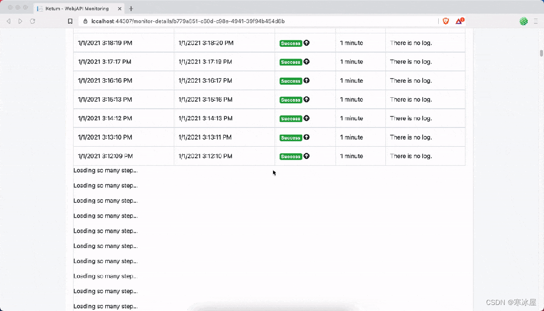 基于 ABP 和 Blazor 开发的开源 WebAPI 监控_abp blazor-CSDN博客