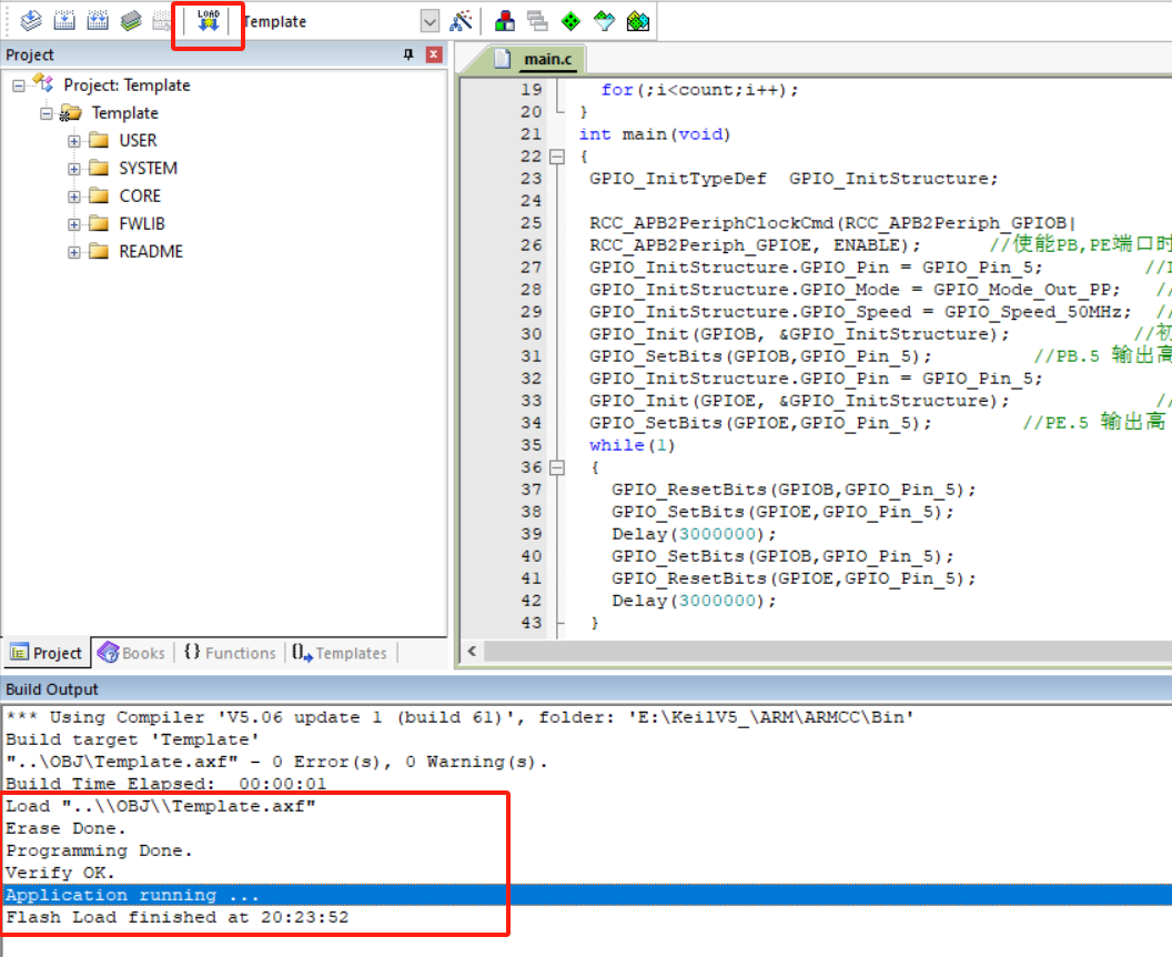 Keil v5+STM32F103C8T6+st_link软硬件配置及程序烧录_stm32f103c8t6在keil5中怎么找-CSDN博客