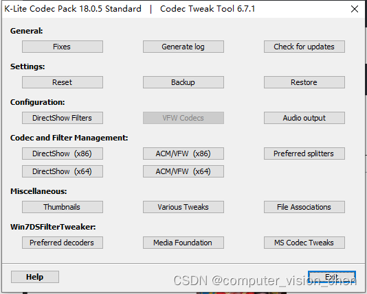 Qt播放视频报错 DirectShowPlayerService::doRender: Unresolved error code 0x80040266 & K-Lite Codec Pack ...