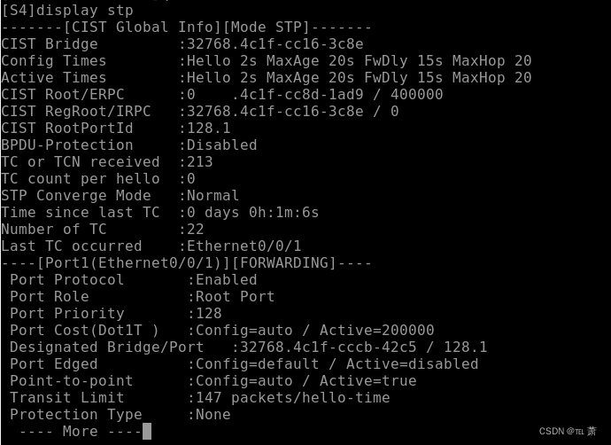 STP配置和选路规则-新版（5）-CSDN博客