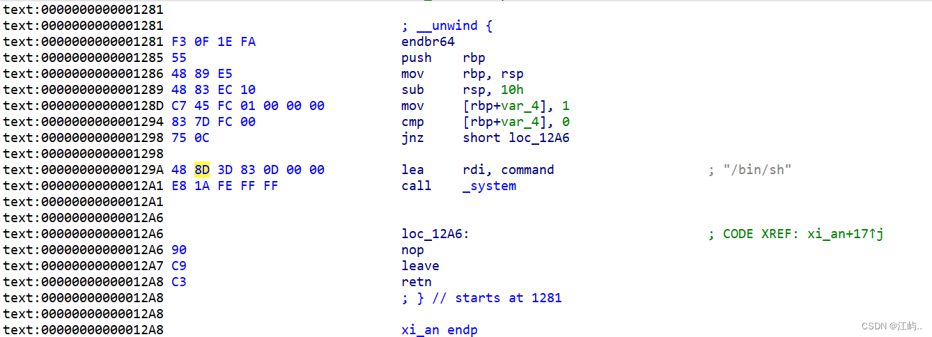 刷题小结2：pie与canary保护_编译开启pie保护-CSDN博客