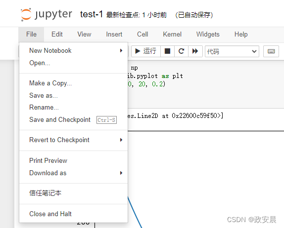 政安晨的机器学习笔记——示例讲解机器学习工具jupyter Notebook入门(超级详细)机器学习笔记本 Csdn博客 3449
