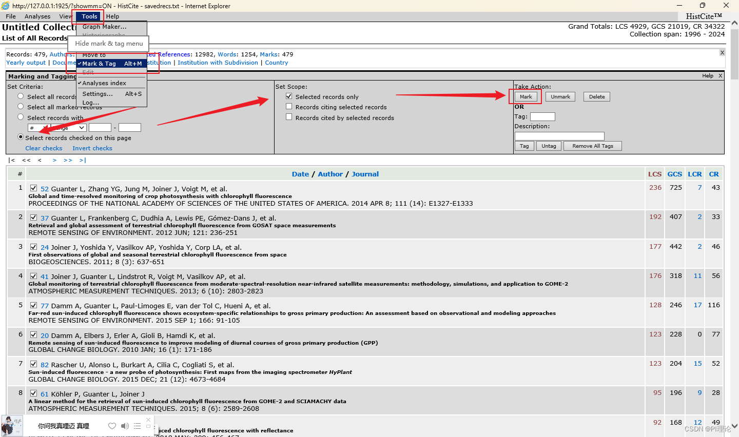 HistCite免安装使用（学习记录）-CSDN博客