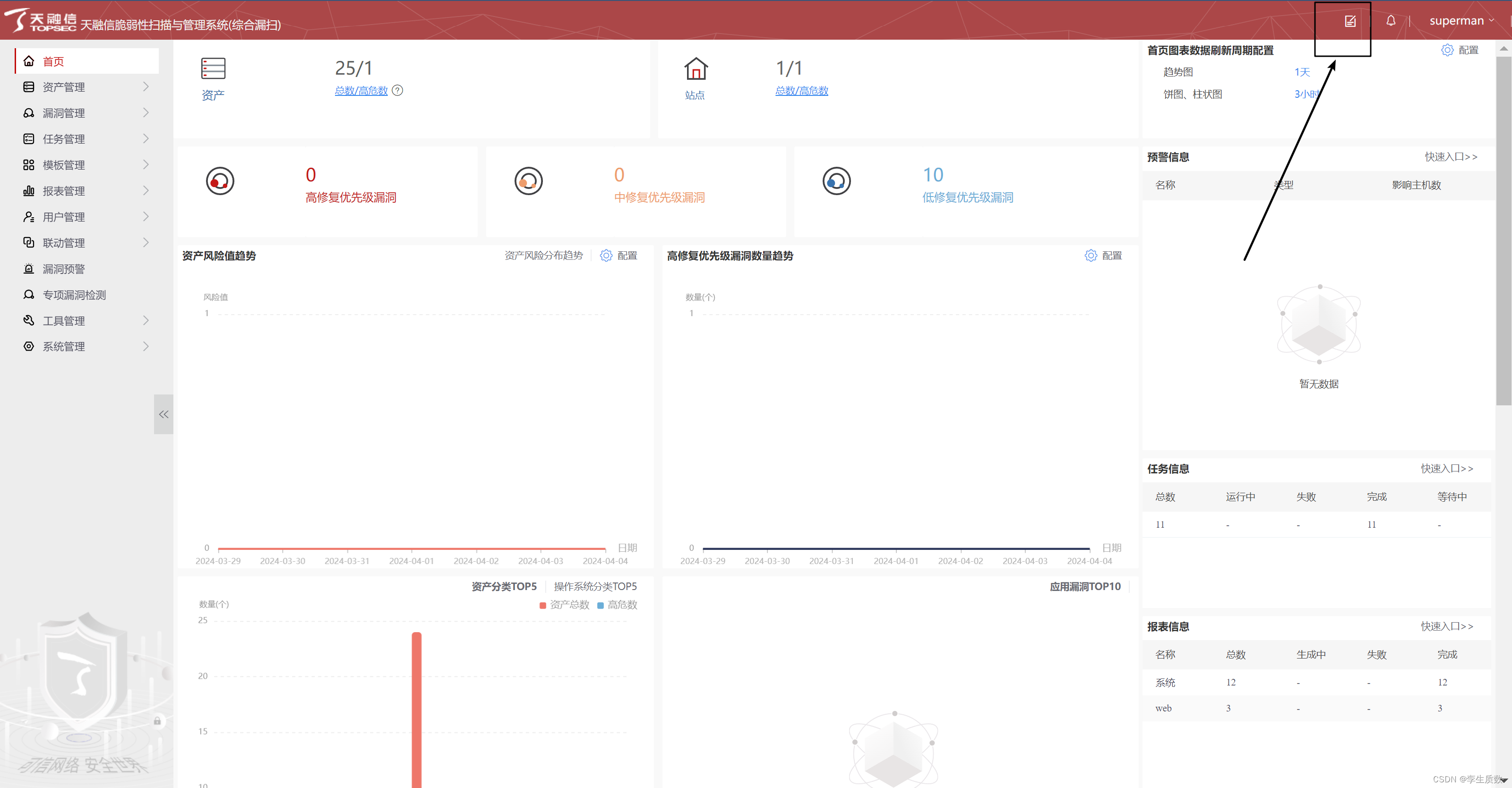 天融信TopSec的使用-1-主机评估篇_天融信使用-CSDN博客