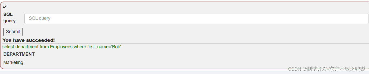 webgoat-（A1）SQL Injection_webgoat的a1-CSDN博客