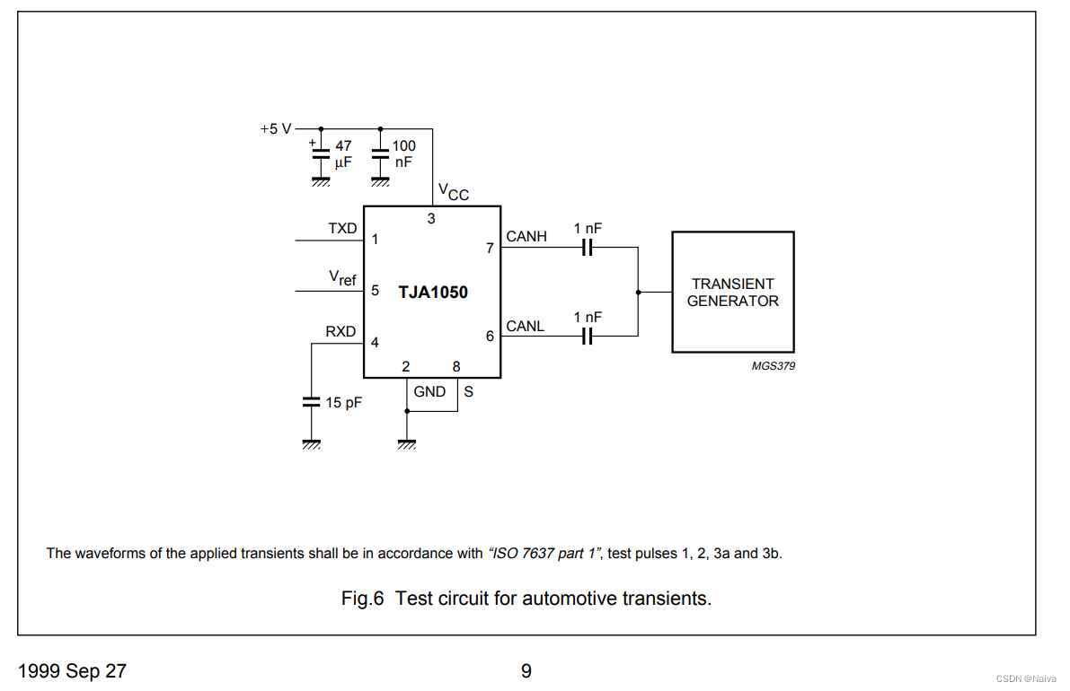 【电子元器件】High speed CAN transceiver TJA1050中文数据手册_tja1050中文手册-CSDN博客
