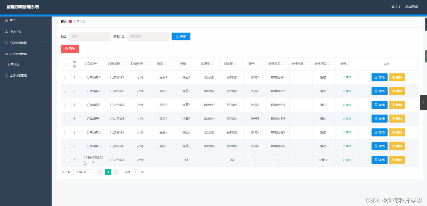 【附源码】java计算机毕业设计智能物流管理系统（springbootmysql开题论文）java物流管理系统源代码 Csdn博客
