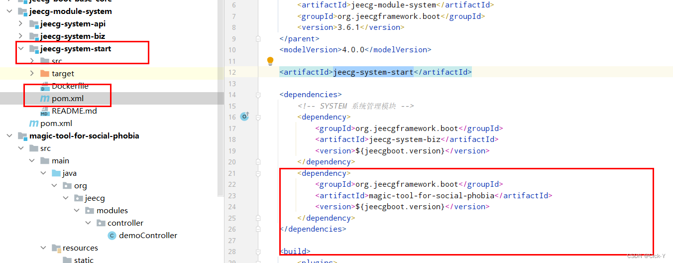 Jeecg项目新增模块的controller方法在swagger文档上没有显示_jeecg-boot新建微服务模块swagger中不显示-CSDN博客