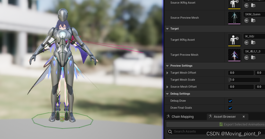 UE5导入MMD模型并重定向到第三人称模板_ue5导入模型-CSDN博客