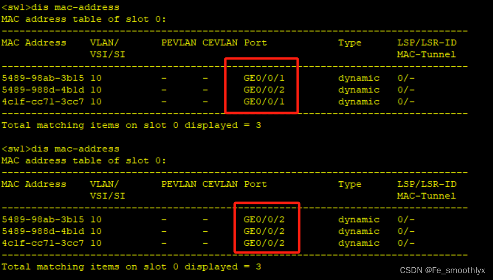通过ENSP实验二层环路导致广播风暴、mac地址表漂移_建立 华为交换机广播风暴 环境-CSDN博客