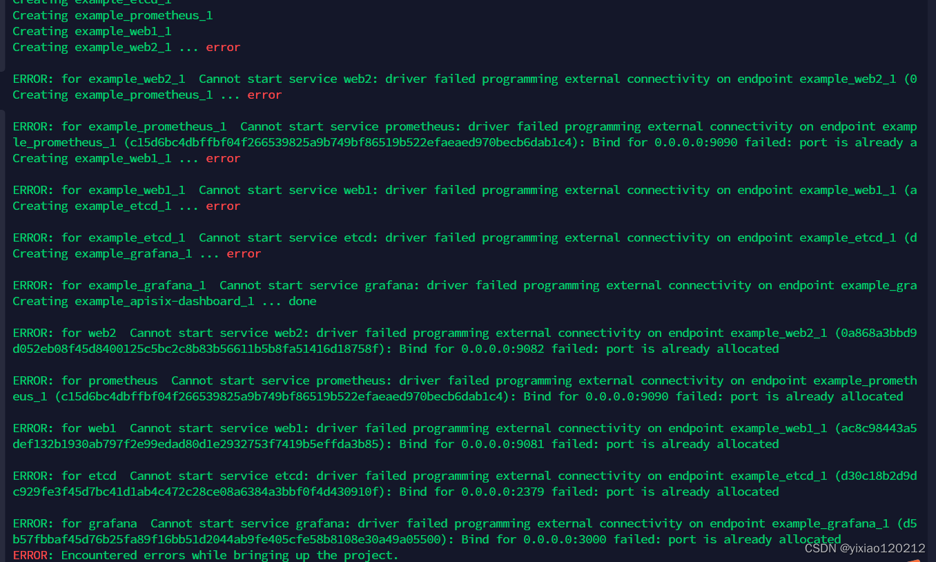 Docker容器启动报错：ERROR: Failed to Setup IP tables: Unable to enable SKIP DNAT rule 解决办法-CSDN博客