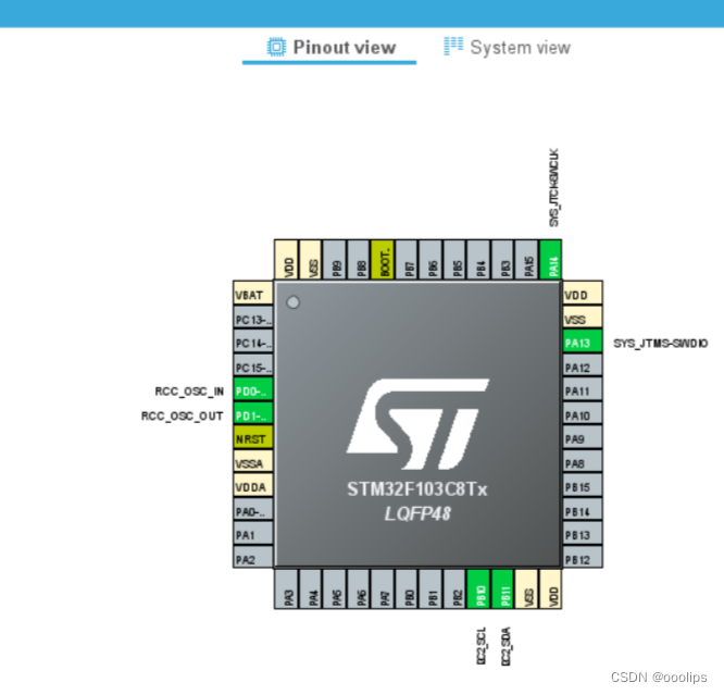 基于i2c协议的oled显示利用u82g库i2c Oled的工作原理 Csdn博客 