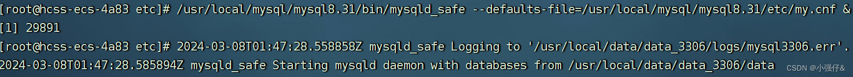 Linux 安装Mysql 8.0.31（亲测有效）_linux怎么部署mysql8-0-31-CSDN博客