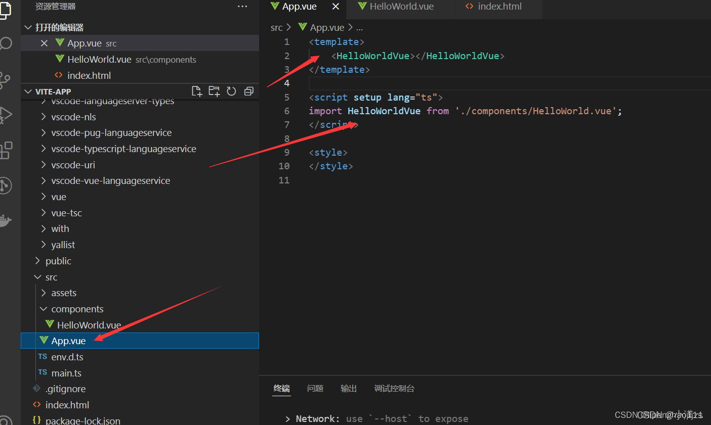 vue+ts 第九章 （认识组件&Vue3生命周期）_vue 生命周期 vue3 ts-CSDN博客
