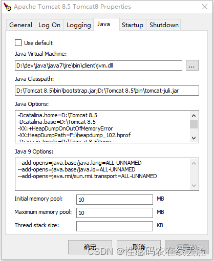 Tomcat Jar 内存溢出时生成dump文件参数配置_tomcat 内存溢出 自动打dump-CSDN博客