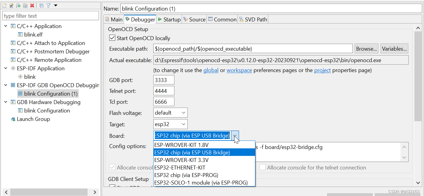 Espressif-IDE 使用 ESP32 ESPLINK 接口进行 JTAG 调试的流程_espressif ide debug-CSDN博客