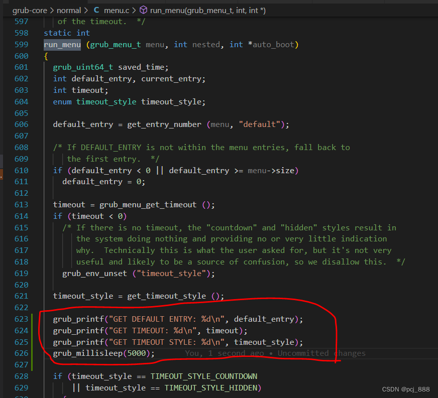 GRUB菜单不显示问题定位_grub2-editenv list查询不到信息怎么办-CSDN博客